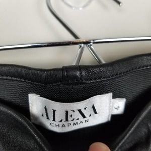 Alexa Chapman | Pants & Jumpsuits | Alexa Chapman Black Leather Pants ...